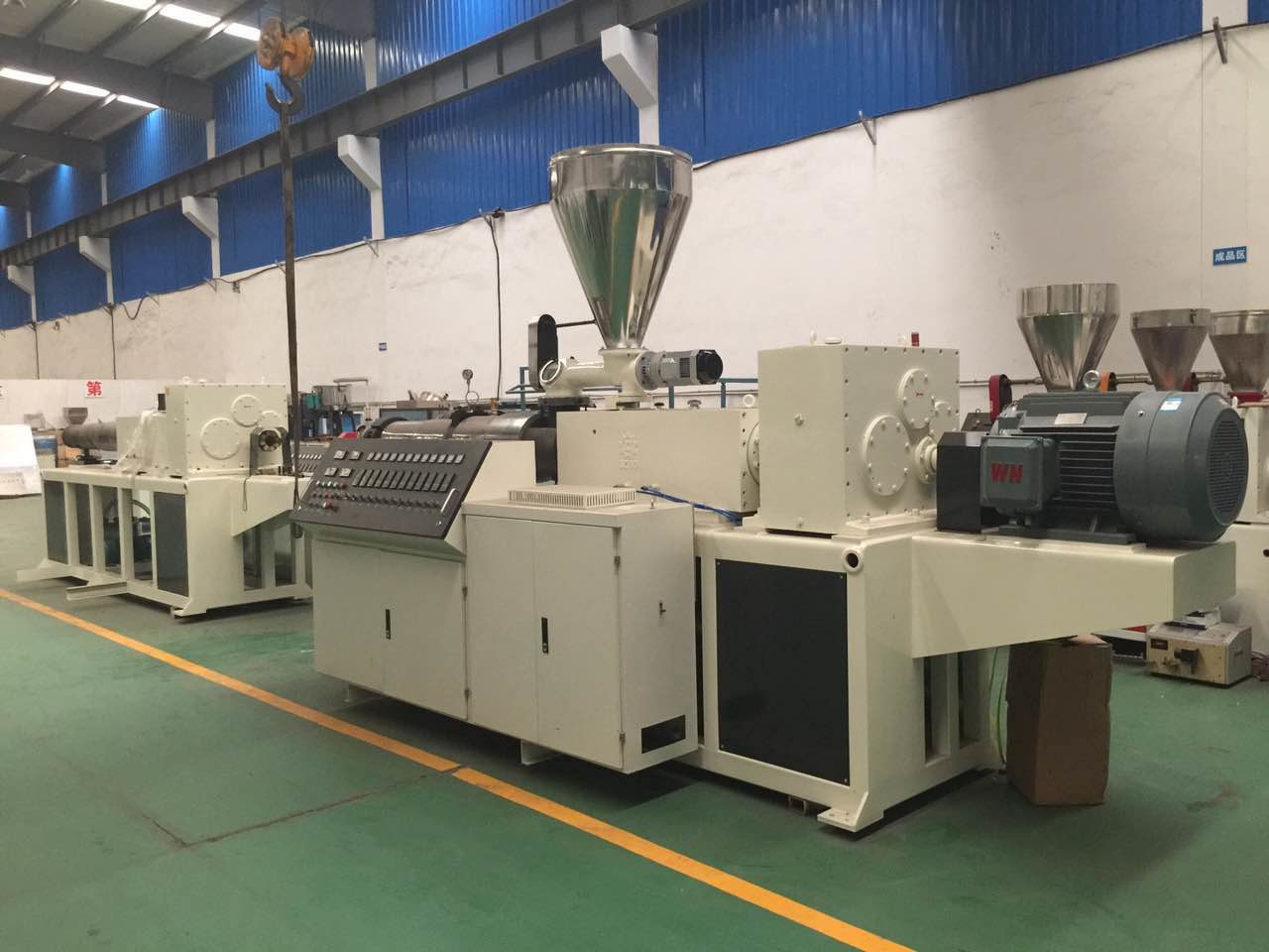 HDPE PPE Corrugated Tube Machine HDPE PPE For Filament